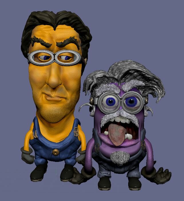 Minion Family Portrait | BadBunny Studios